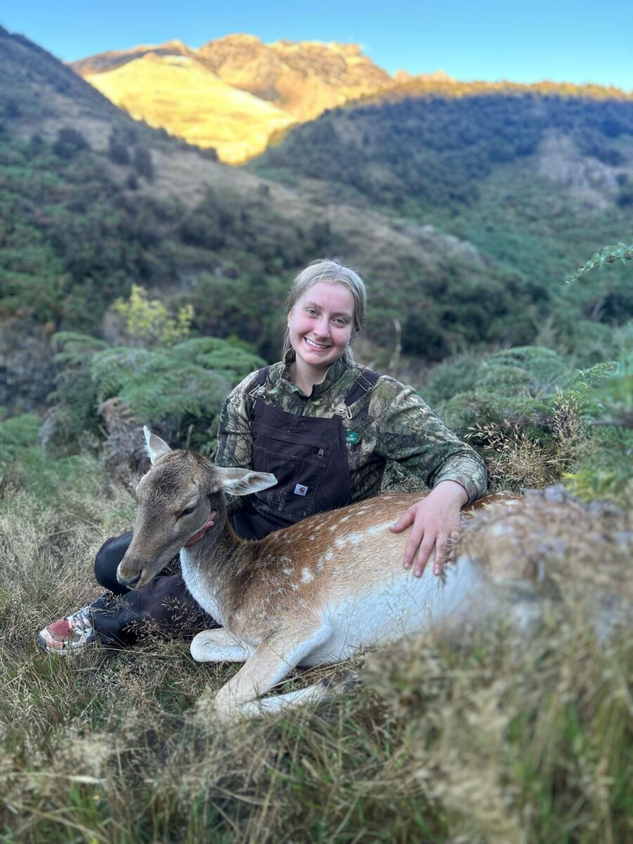 Cajun girl becomes hunter in New Zealand - Glen Dene Hunting & Fishing ...